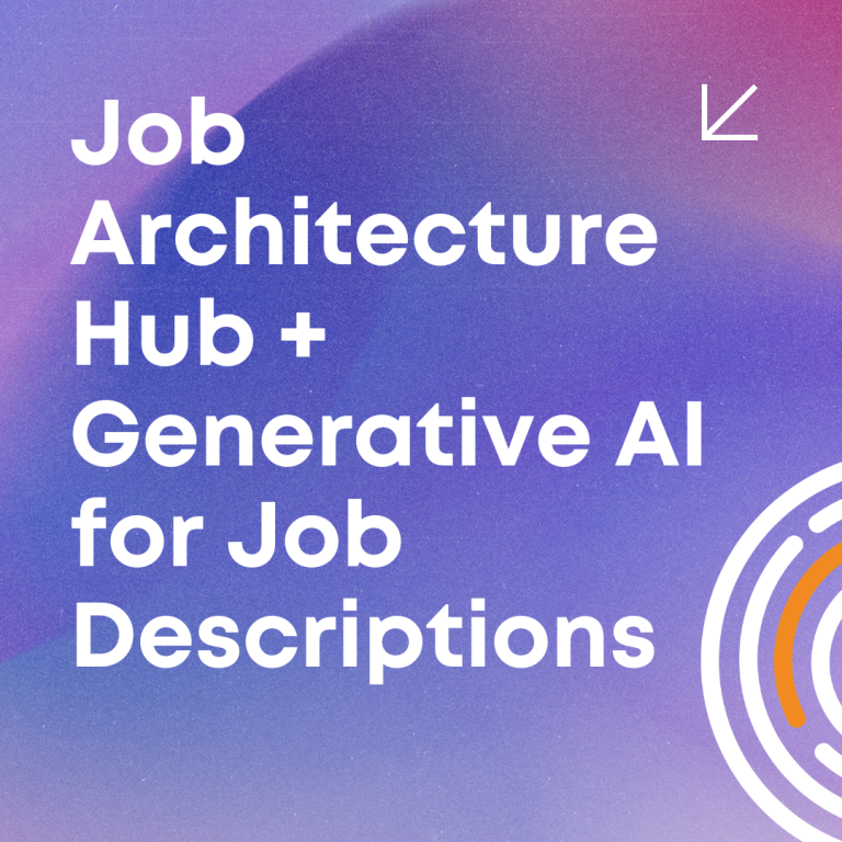 Job Architecture Hub with GenAI Job Description Generation – Corridor ...